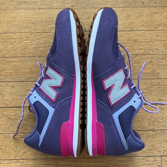 New Balance | Shoes | New Balance Purple And Pink Trainers Nwot Womens ...